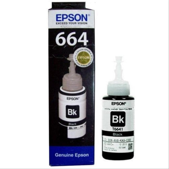 Jual Tinta Refill Epson T6641 / 664 Black (C13T664100) | Shopee Indonesia