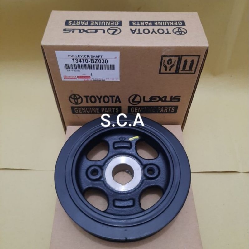 Jual puli poli pully pulley ker kruk krek as damper toyota avanza ...