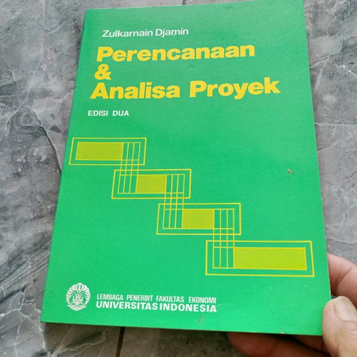 Jual PERENCANAAN & ANALISA PROYEK-ZULKARNAIN DJAMIN | Shopee Indonesia