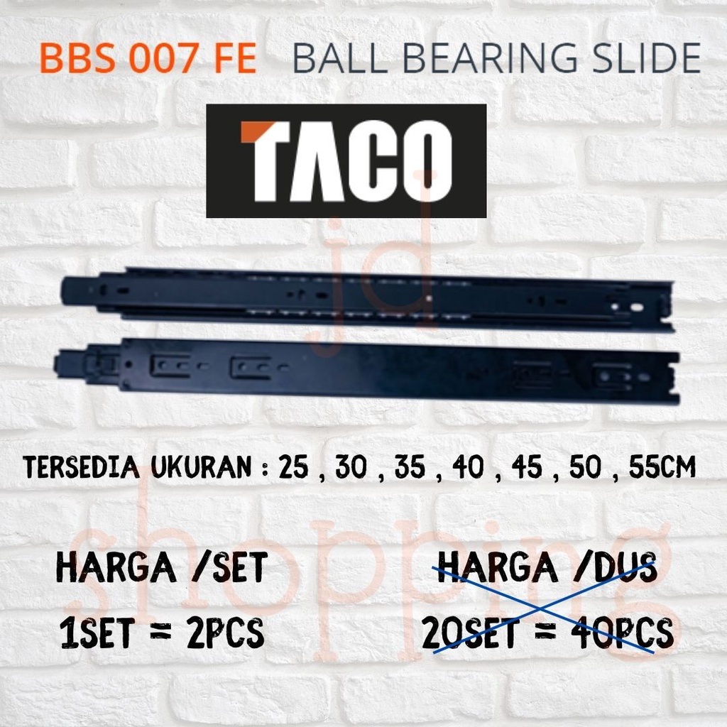 Jual REL LACI NON SLOWMOTION TACO 36 / BBS 007 SET | Shopee Indonesia