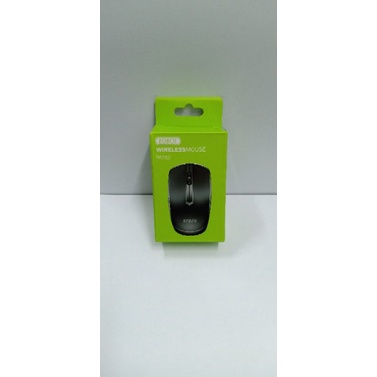 Jual ROBOT M200 Wireless mouse Black Without battery | Shopee Indonesia