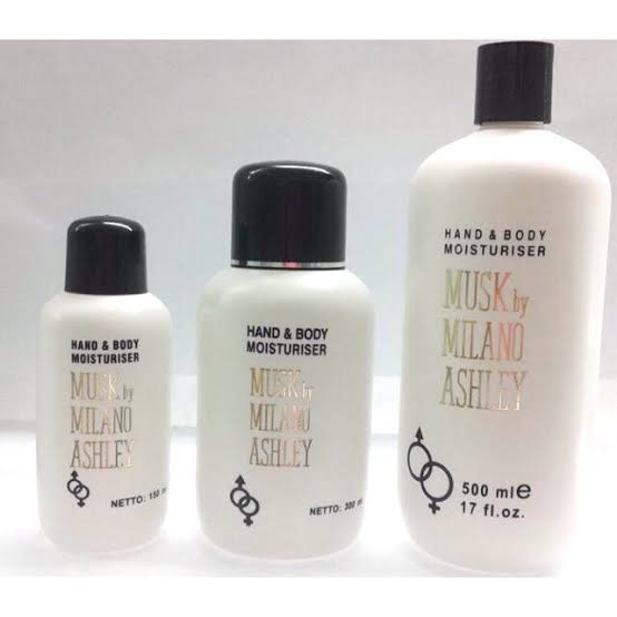 Jual Musk Hand Body Lotion by Milano Ashley 500 ML | Shopee Indonesia