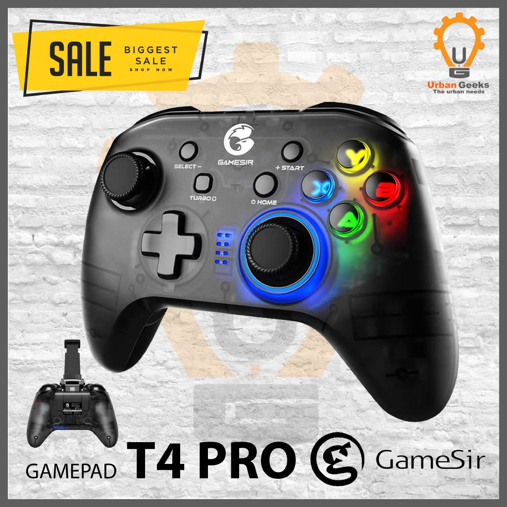 Jual GameSir T4 Pro Gamepad Wireless Hybrid with Smartphone Holder ...