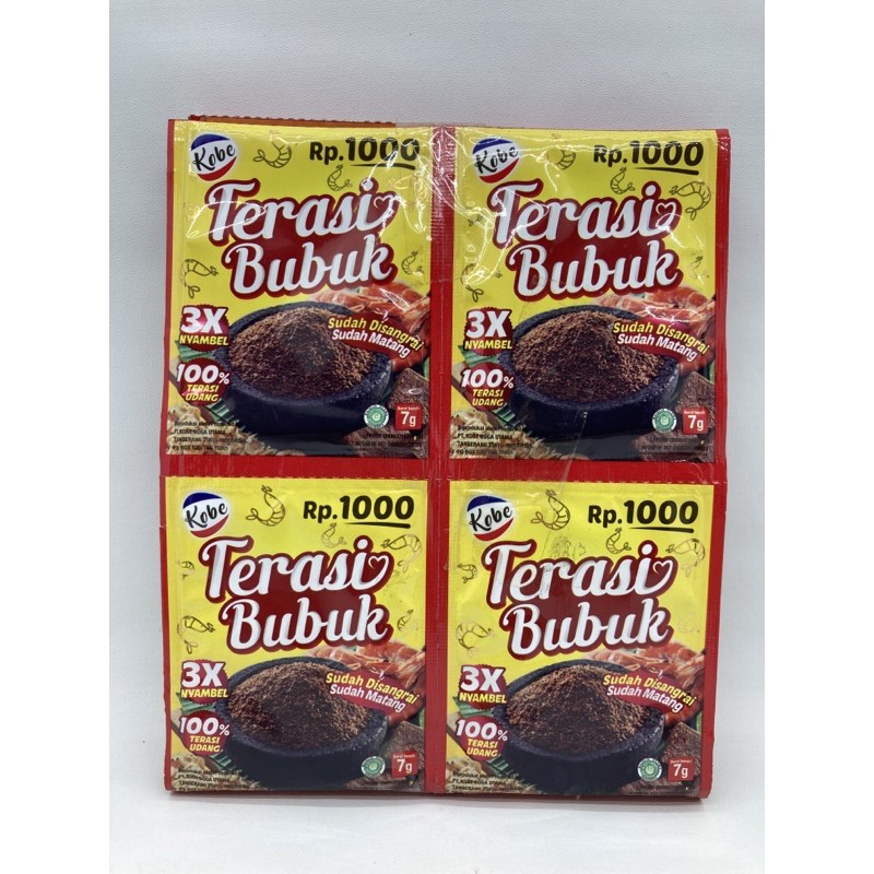 Jual Kobe TERASI BUBUK 20x7g RENTENG | Shopee Indonesia