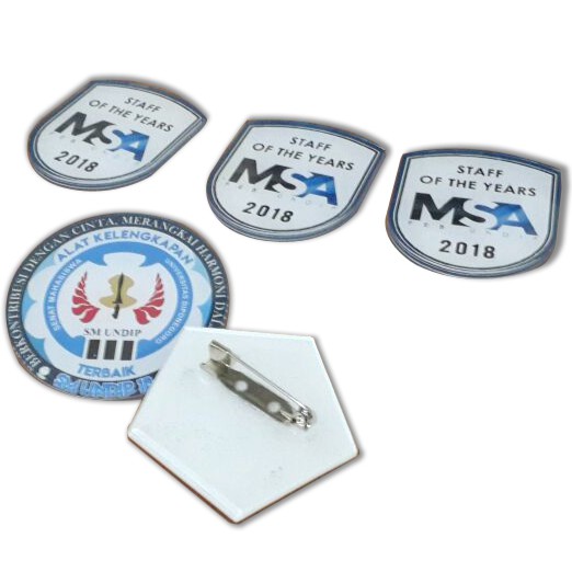 Jual LENCANA AKRILIK | pin akrilik | pin formal | pin custom | Shopee ...