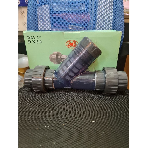 Jual Y Strainer PVC Clear / Bening / Transparan 2" inch DN50 SH ...