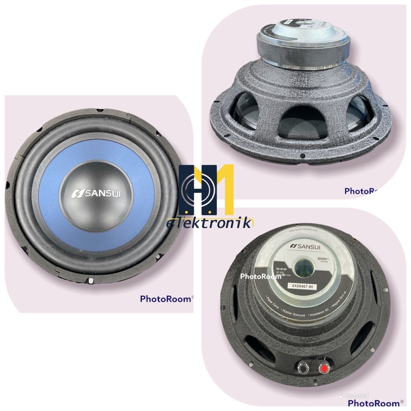 Jual Speaker SUB SANSUI 10 inch 800w Subwoofer sansui JAPAN Technologi | Shopee Indonesia