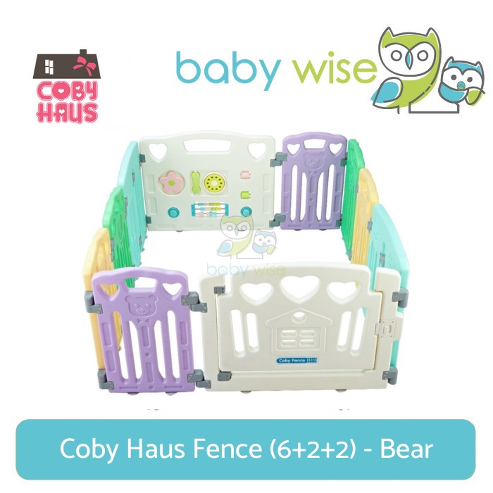 Jual Coby Haus Fence (6+2+2) - Bear | Shopee Indonesia