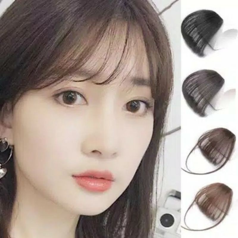 Jual YSO Korean Beauty Poni Samping Clip Hair Clip Extention Hair Bang ...