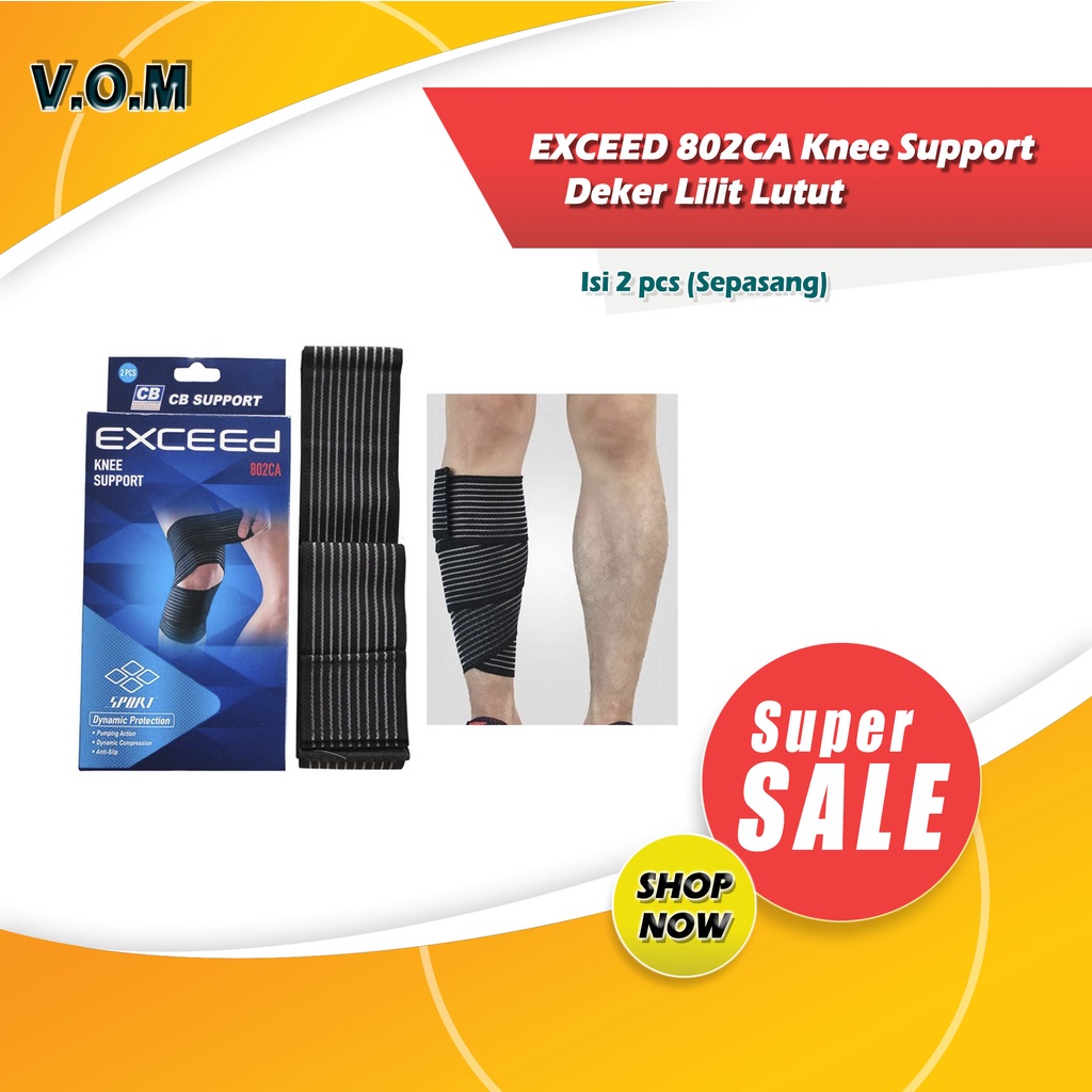 Jual EXCEED 802CA Knee Support - Deker Lilit Lutut Dengkul Kaki 0811 ...