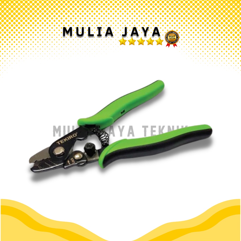 Jual Tekiro Tang Potong Kabel Fiber Optik / Optic Stripping Tool ...