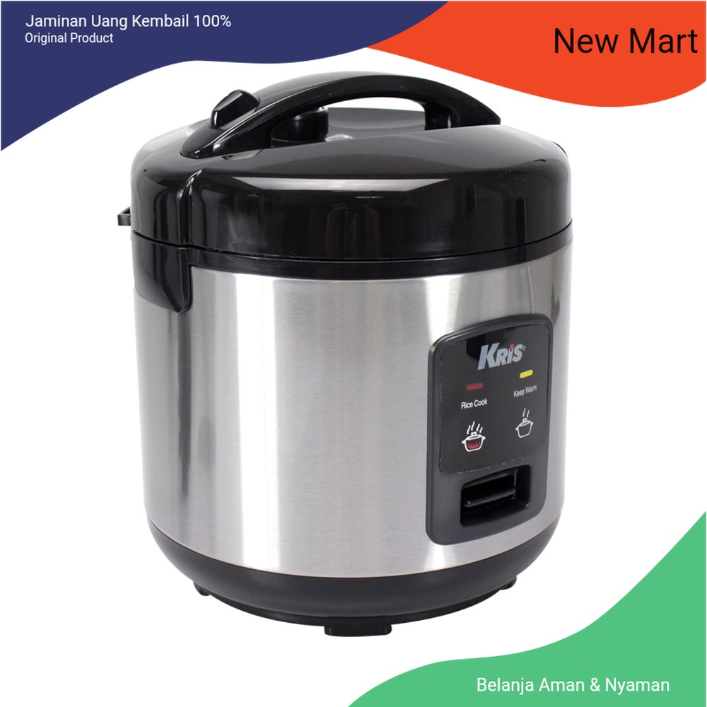 Jual Kris Rice Cooker/Penanak Nasi Deluxe 400 Watt 1 Liter | Shopee ...