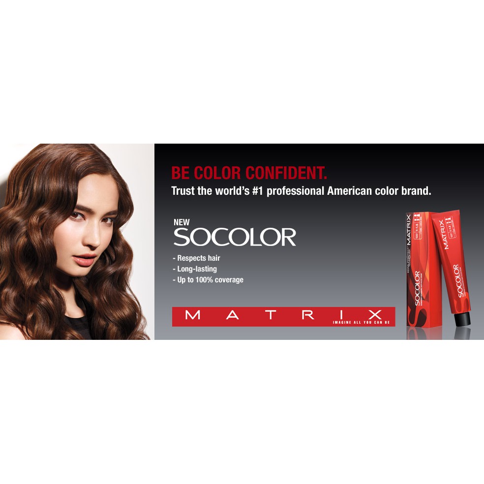 Jual MATRIX SOCOLOR 100ml (PEWARNA RAMBUT) | Shopee Indonesia