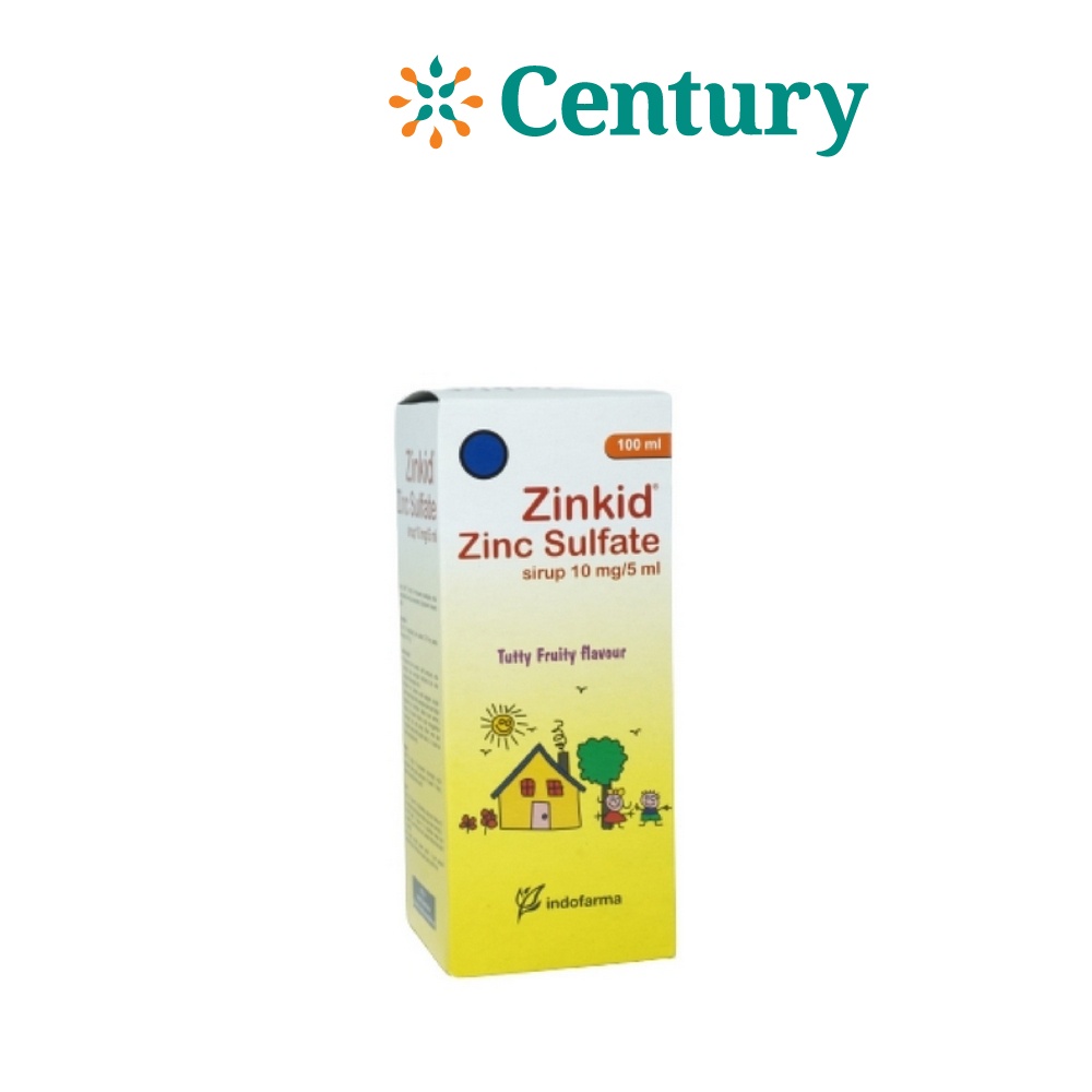 Jual ZINKID SYRUP 100 ML / ZINC SULFATE / DIARE PADA ANAK / PENCERNAAN | Shopee Indonesia