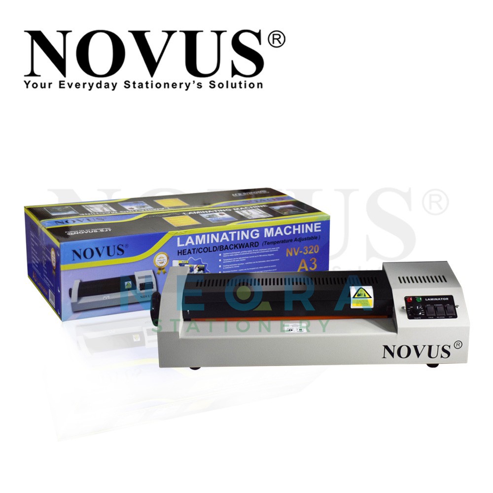 Jual Mesin Laminating Plastik Novus / Laminator Machine A3 ( NV - 320 ) | Shopee Indonesia