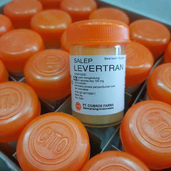 Jual Obat Krim Salep Kulit Luka Bakar LEVERTRAN Salp Cito Ciubros Farma ...