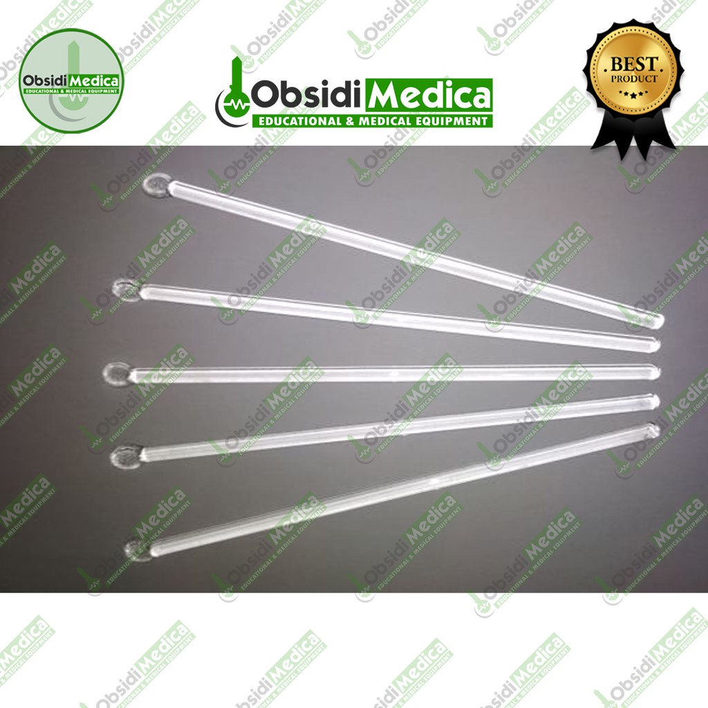 Jual Batang Pengaduk Kaca 20cm Ujung Pipih Glass Stiring Rod | Shopee ...