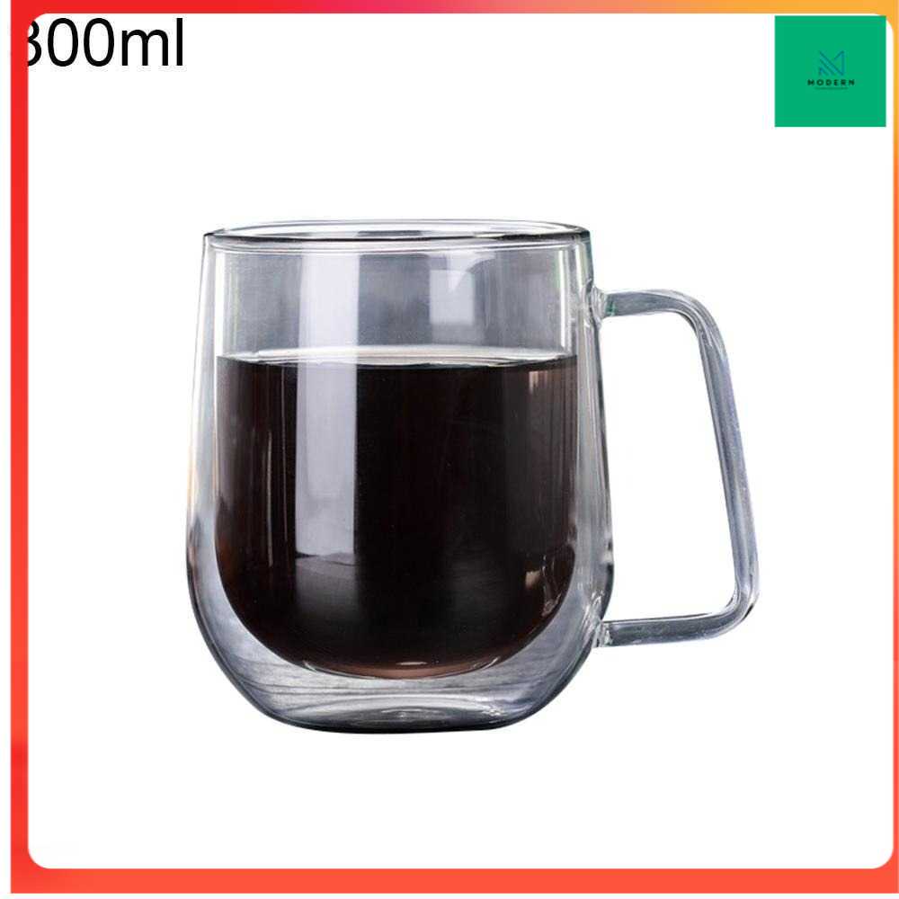 Jual TD-DA One Two Cups Gelas Cangkir Kopi Anti Panas Double Wall Round 250ml | Shopee Indonesia