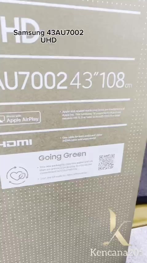 Jual Led Tv Samsung 43 inch 43inch 43Au7002 UA43AU7002 AU7002 AU 7002 UHD 4K 2160 Smart Tizen OS ...