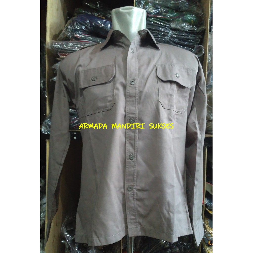 Jual Seragam PDL SUS Satpam Coklat - Seragam PDL SUS Coklat Celana ...
