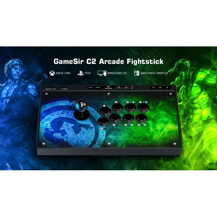 Jual GAMESIR C2 - Universal Arcade Fightstick Gaming Joystick 2019 ...