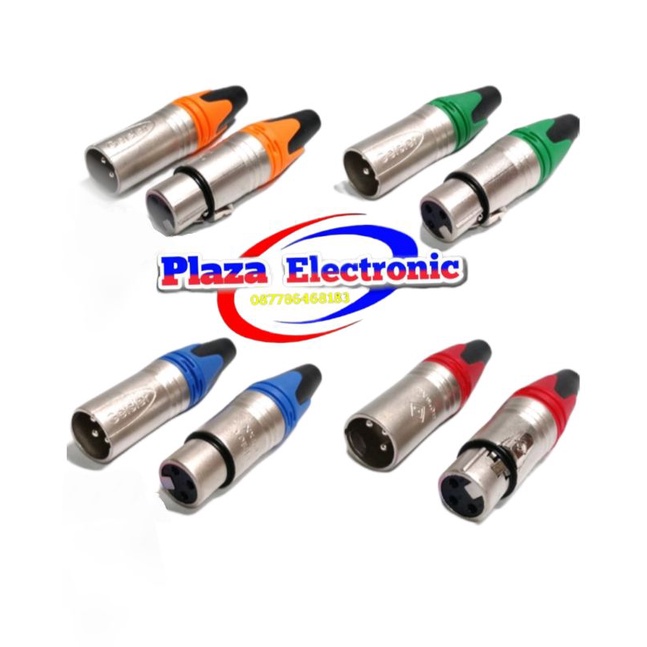 Jual Socket Canon Xlr Female 3Pin GEISLER Harga Per Pcs | Shopee Indonesia