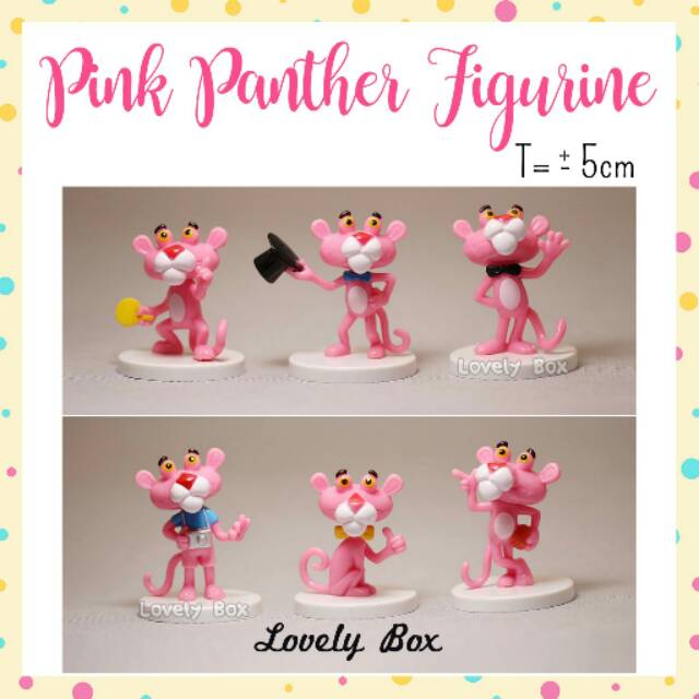 Jual Figurine Pink Panther / Figure Pink Panther / Pajangan Pink ...