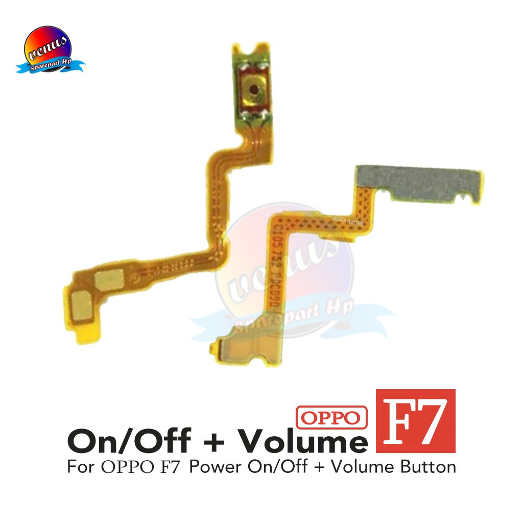 Jual Power On Off Volume OPPO F7 Switch On/Off F7 Flexible Ori | Shopee ...