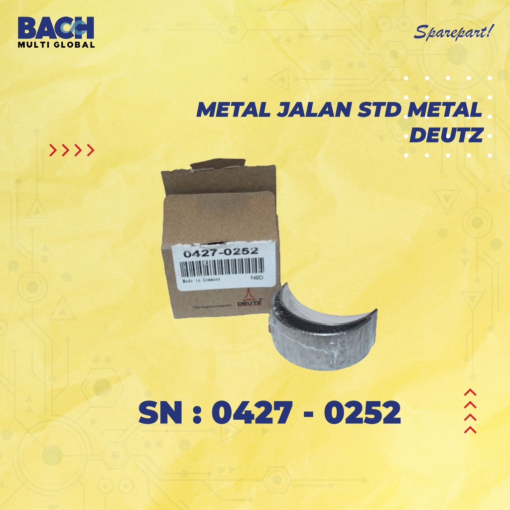 Jual METAL JALAN STD DEUTZ SERIAL NUMBER : 0427-0252 | Shopee Indonesia