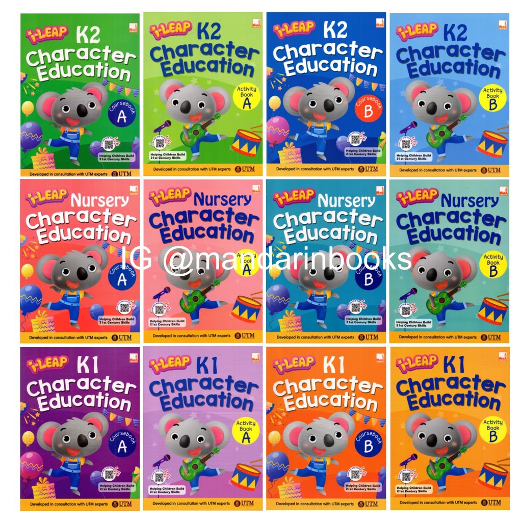 Jual i-LEAP Character Education (Nursery / K1 / K2) (Pilihan Per Buku ...