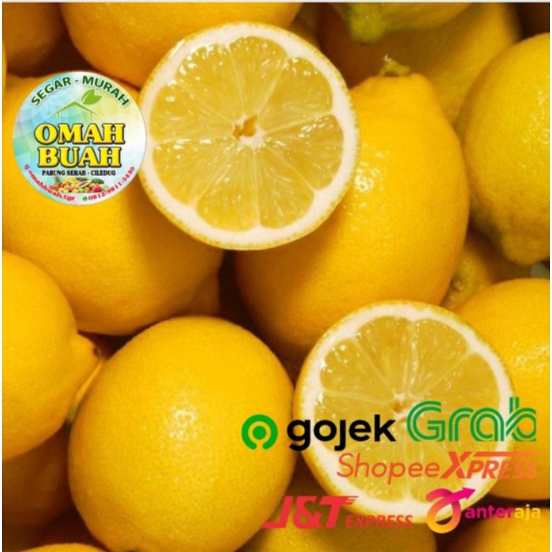 Jual Buah Lemon Import Segar 500 gram | Shopee Indonesia