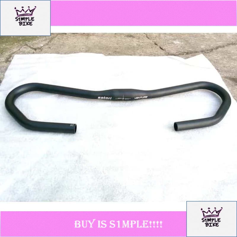 Jual STANG SEPEDA TOURING OVERSIZE STANG KUPU-KUPU SATORI VENTURE ...