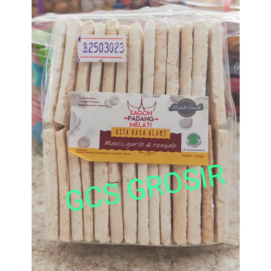 Jual sagon padang / sagon bakar / camilan enak / snack murah 200GR ...