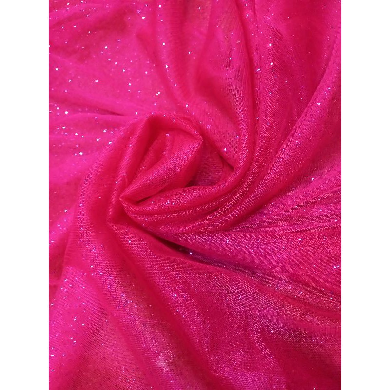 Jual Kain Tile / Tulle Polos Gliter | Shopee Indonesia
