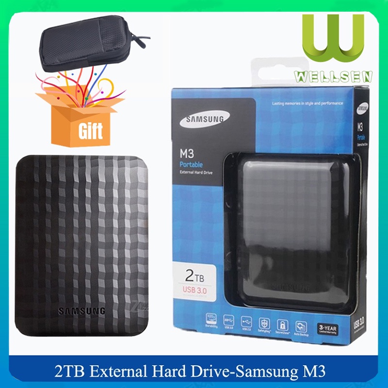 Jual SAMSUNG M3 1TB/2TB Extreme Portable HDD USB 3.0 for Windows & Mac ...