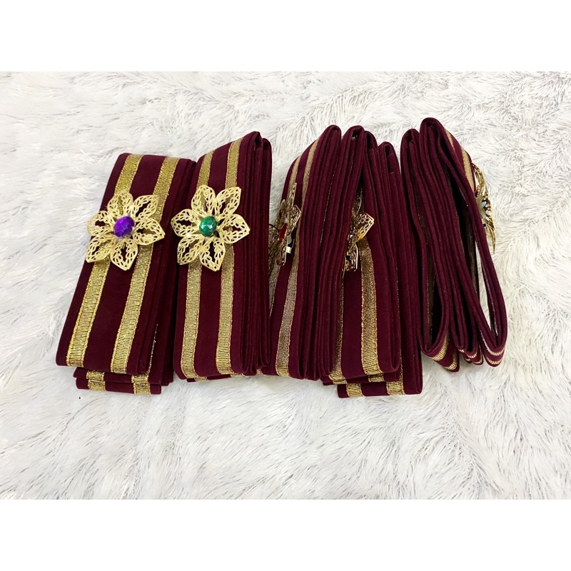 Jual Aneka macam Selendang obi - sabuk obi kebaya - belt obi - obi bali ...