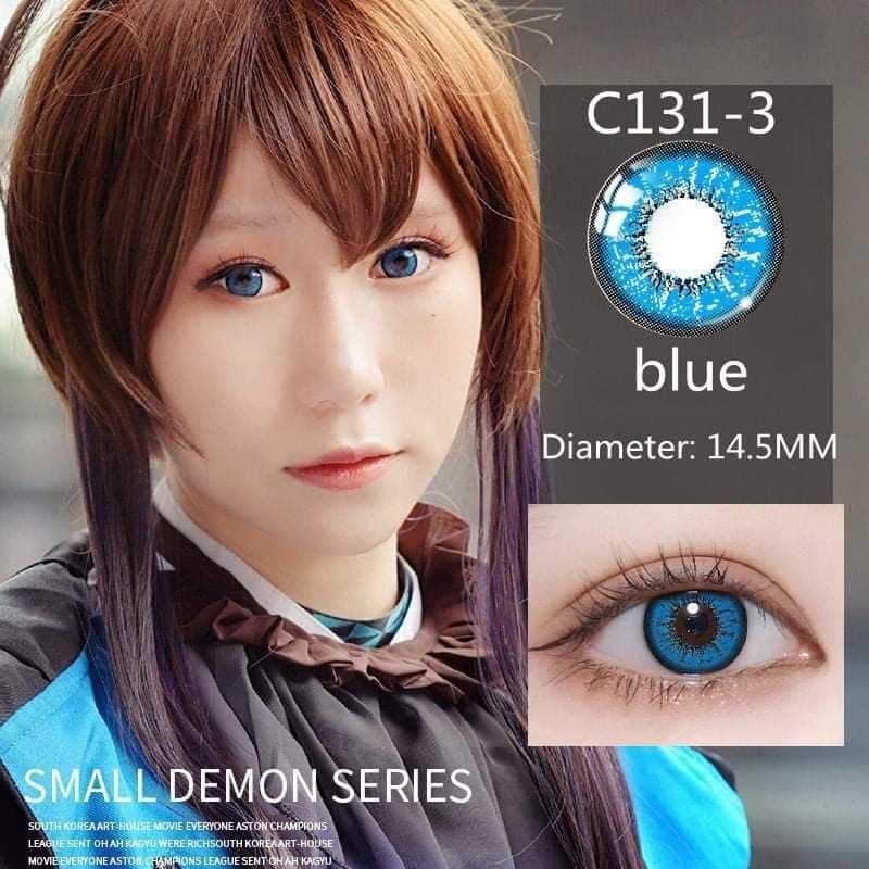 Jual Softlens cosplay MINUS warna biru | Shopee Indonesia