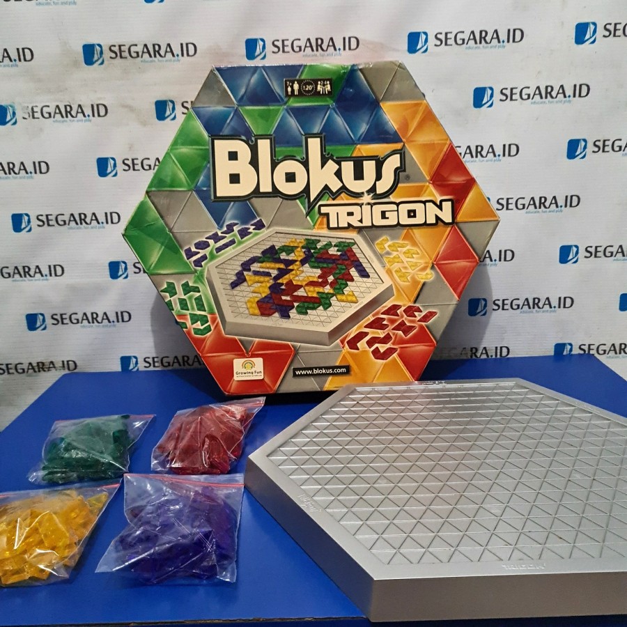 Jual Board Game - Blokus Trigon Original by Growing Fun | Shopee Indonesia