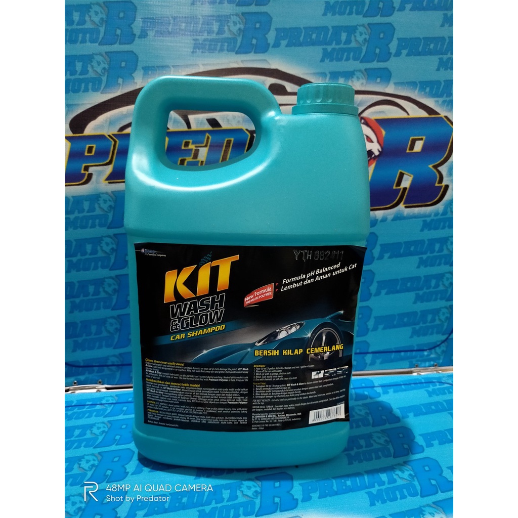 Jual SHAMPOO CUCI MOBIL MOTOR LEMBUT HALUS KIT WASH AND GLOW KILAP ...