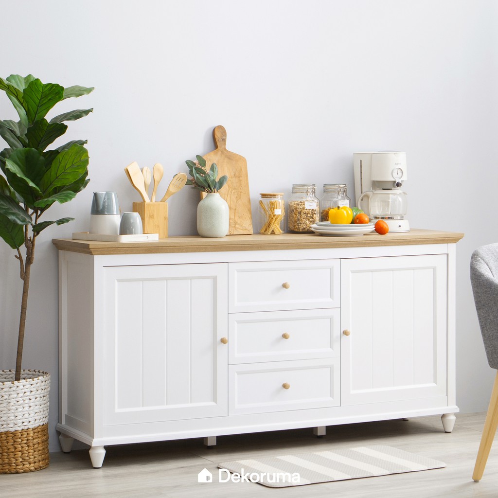 Jual Dekoruma Kanou Lemari Kabinet Dapur Bawah - Kitchen Buffet Cabinet ...