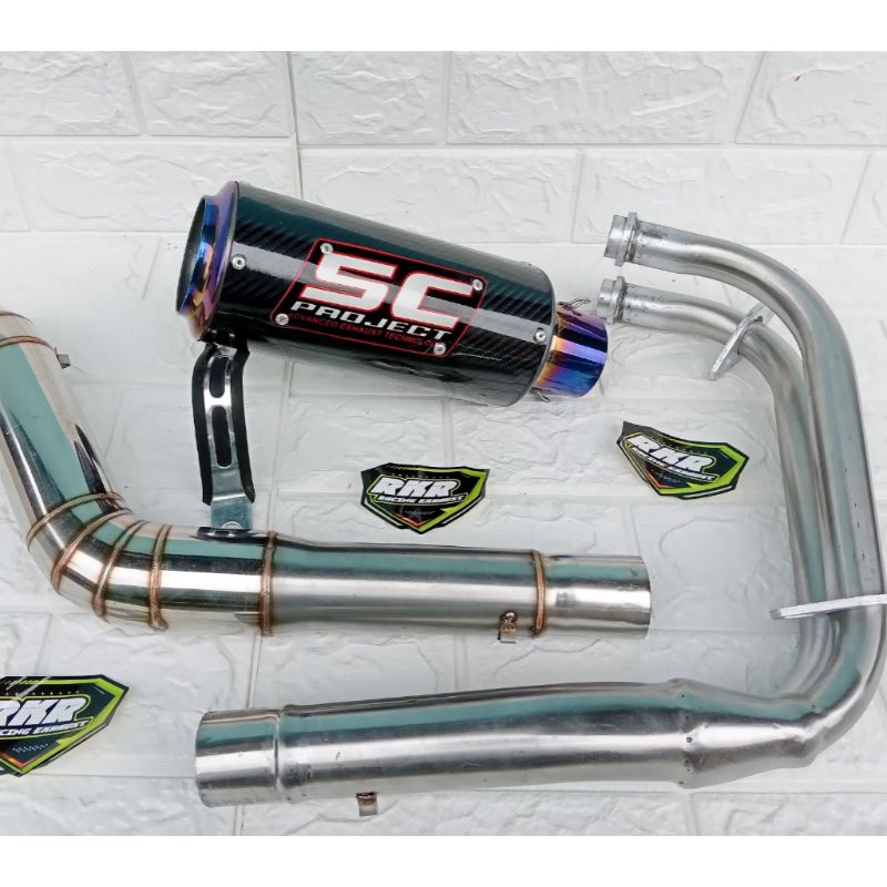Jual Knalpot Racing SC projet, sudah full System, PNP ALL NINJA 250 ...