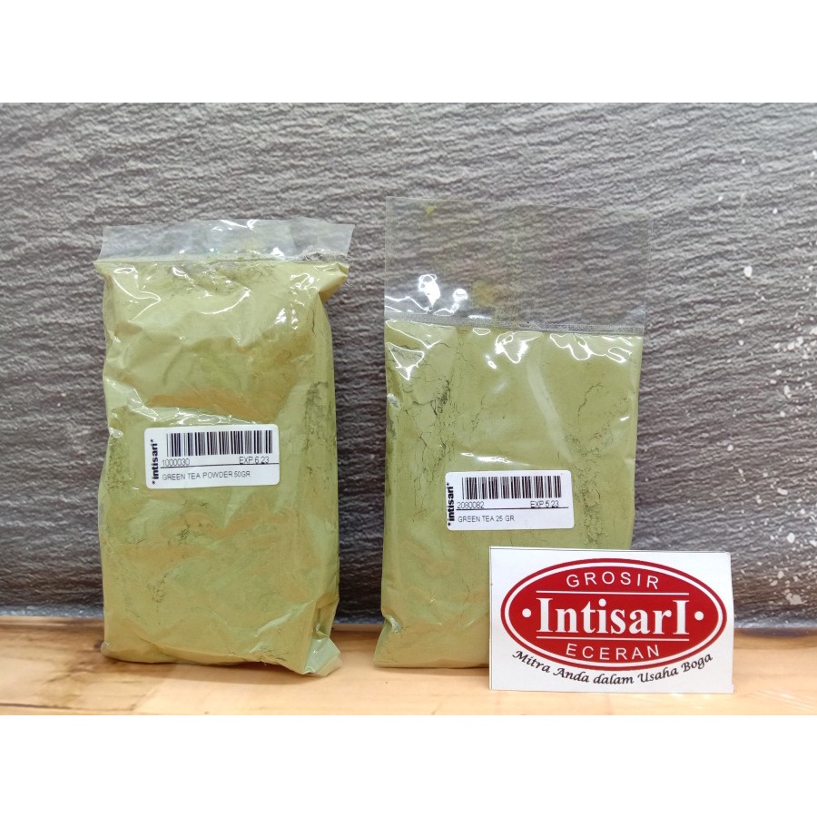 Jual Green Tea Powder / Green Tea Ori Kemasan 50 & 25 gr / Bubuk ...