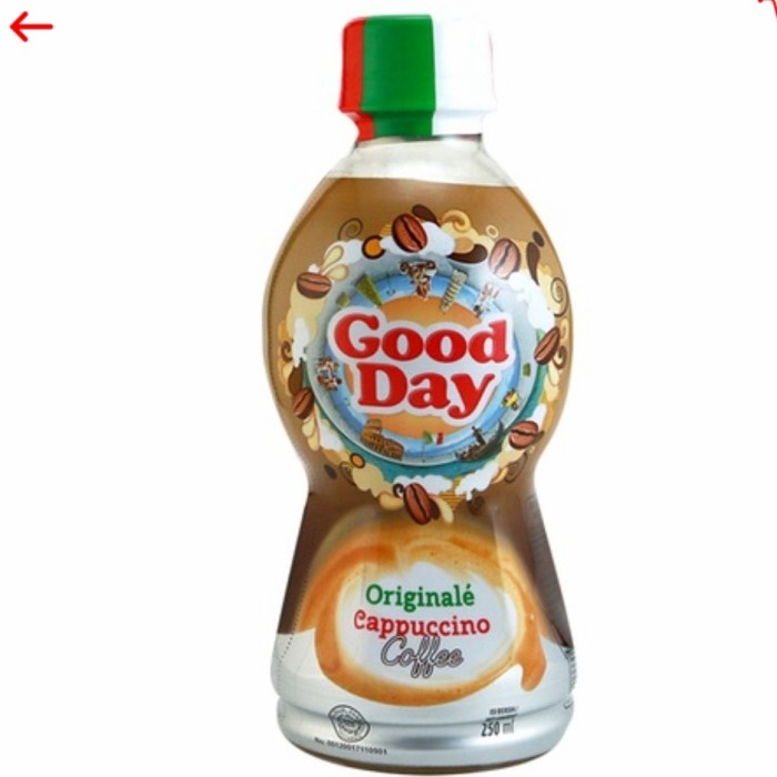 Jual minuman kopi good day capucino botol 250ml | Shopee Indonesia