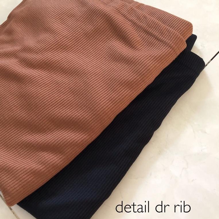 Jual [PRODUK IHHHJ] CASA KOREAN DRESS black / white / dusty / wafer ...