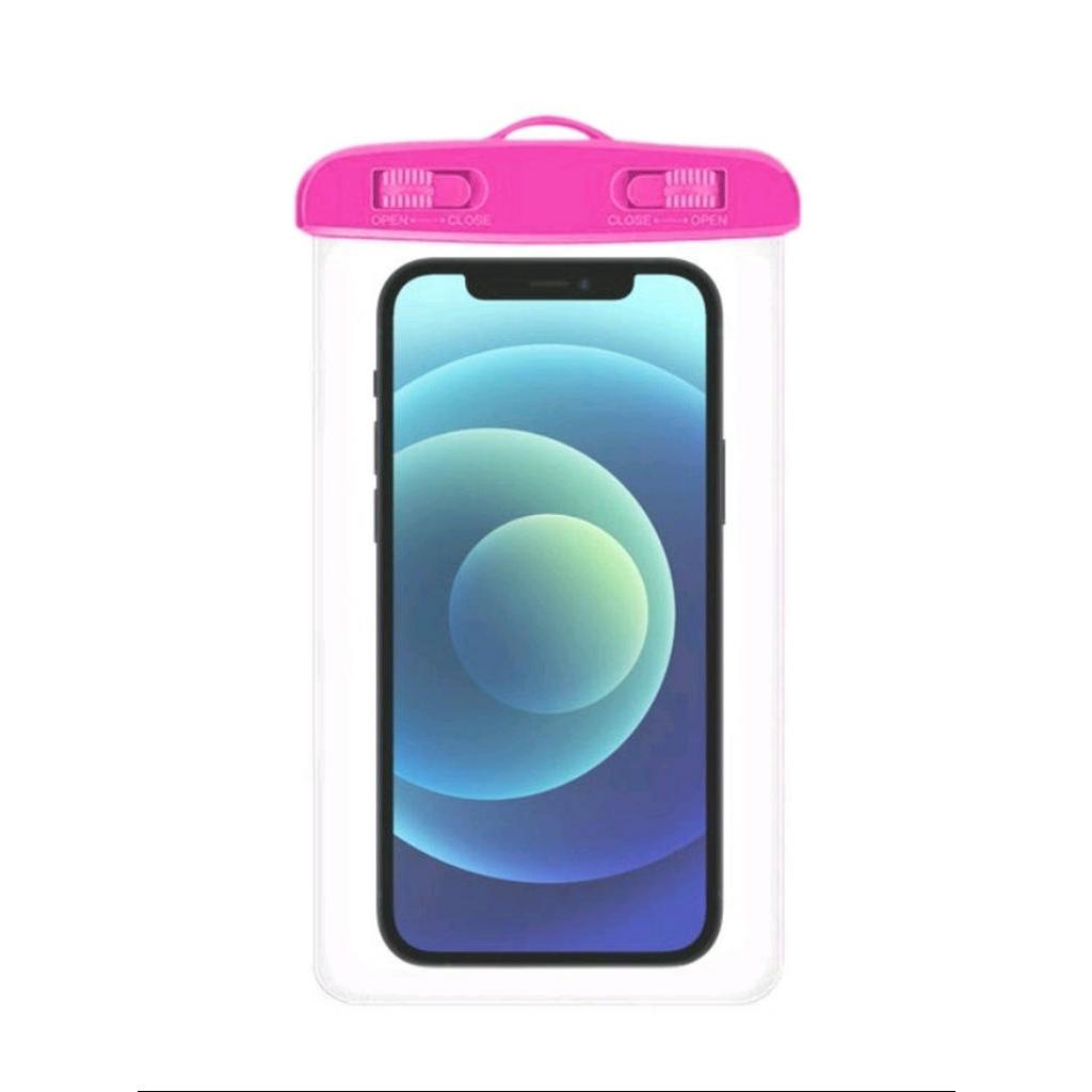 Jual Sarung Hp polos transparan Anti Air Universal Handphone Cover ...