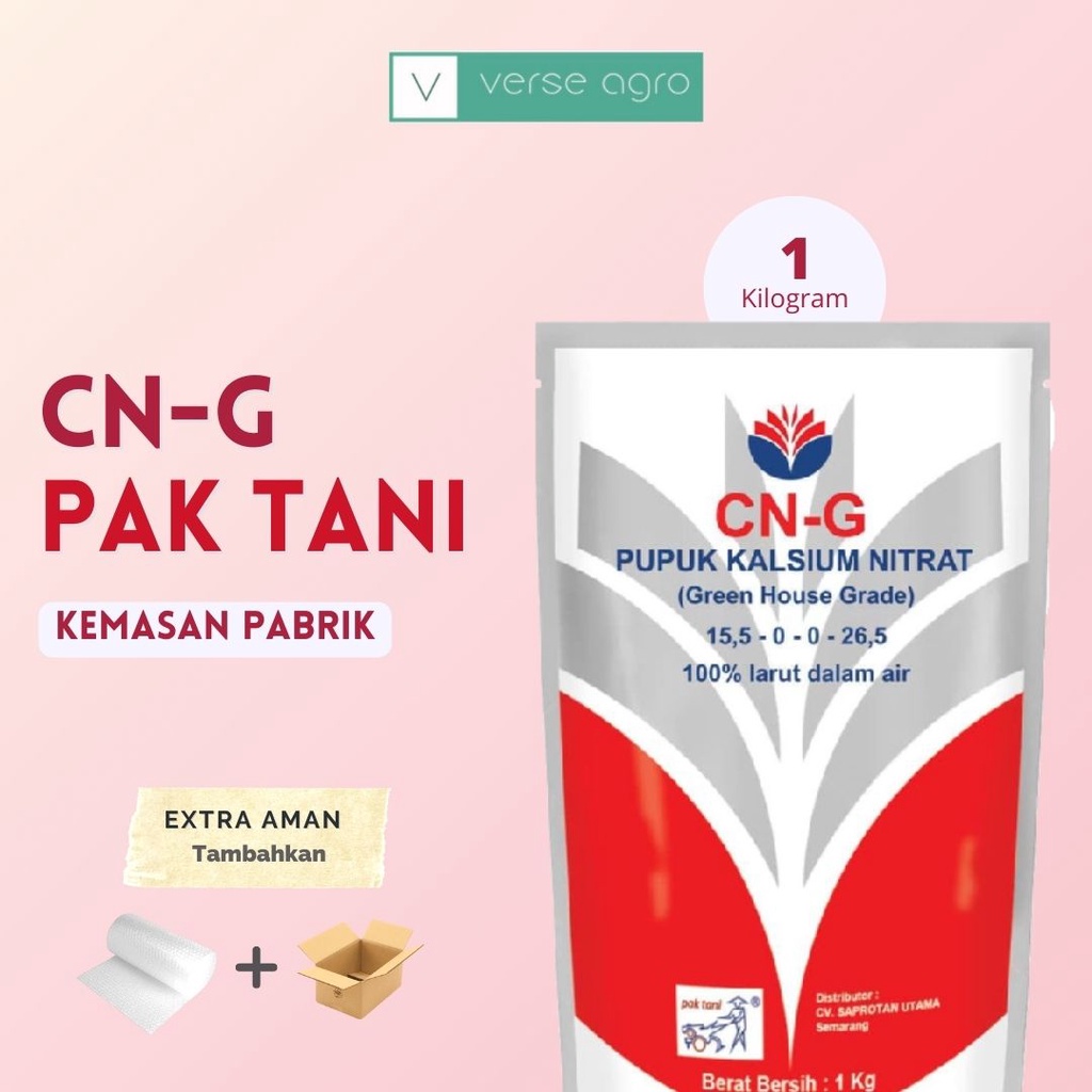 Jual PUPUK CALSIUM NITRAT CN-G PAK TANI 1 KG | Shopee Indonesia