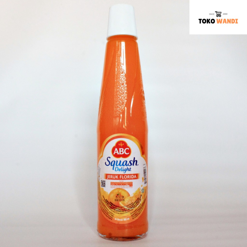 Jual ABC SIRUP SQUASH DELIGHT JERUK FLORIDA 450 ML | Shopee Indonesia