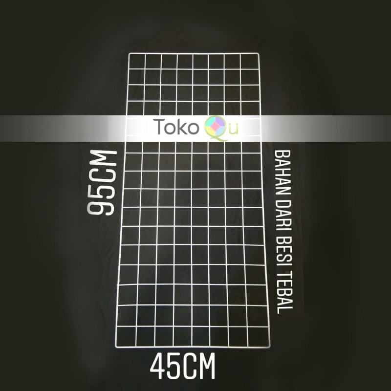 Jual Jaring Ram Besi Dinding Ukuran 45x95cm Gantungan Hook Ram Display ...