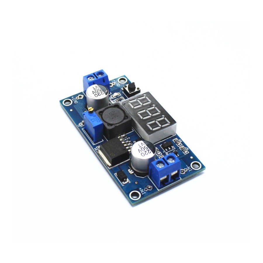 Jual LM2596 + Display - LM2596S ADJ 3A DC DC STEP DOWN Buck Converter | Shopee Indonesia