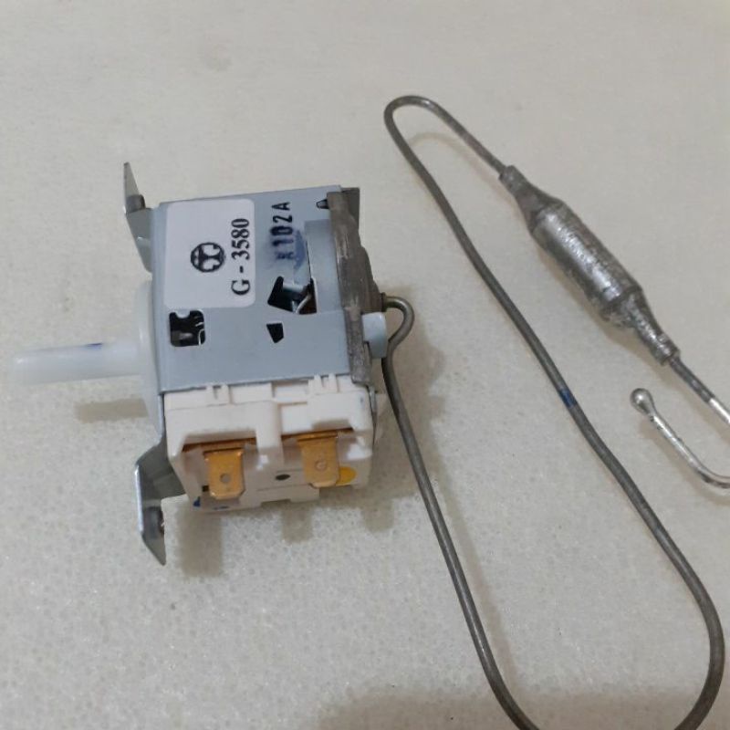 Jual Thermostat kulkas toshiba glasio G-3580 original | Shopee Indonesia